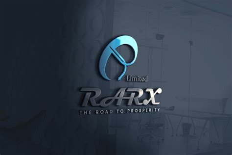 R Symbol Logo Design Template GraphicsFamily