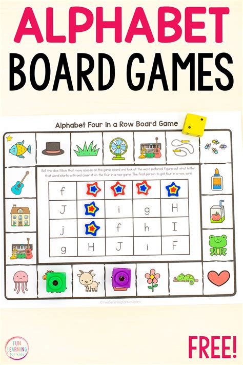 Alphabet Recognition Games Printable