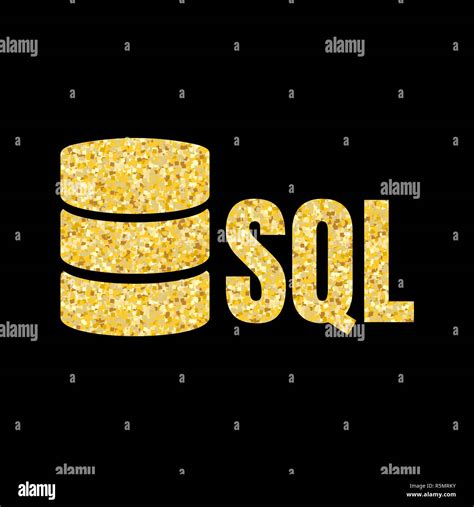 SQL Database Icon Logo Design UI Or UX App Stock Photo Alamy