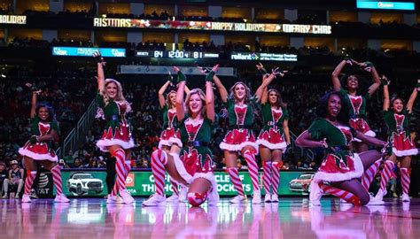 How Pro Cheerleaders Celebrate The Holidays With Their Teams