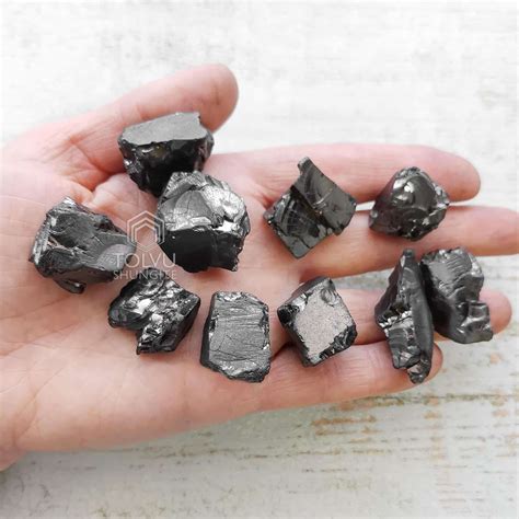 Raw Elite Shungite 98 Carbon Natural Stones For Water Type 1