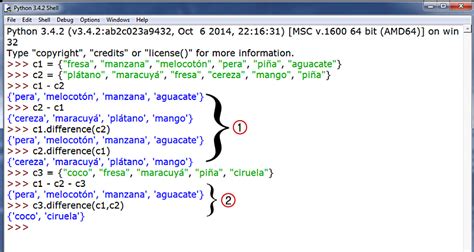 APRENDER A PROGRAMAR CON PYTHON CONJUNTOS SET Y FROZENSET