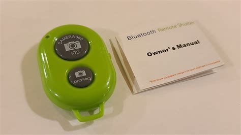 Bluetooth Shutter Button Scope Cam Adapter