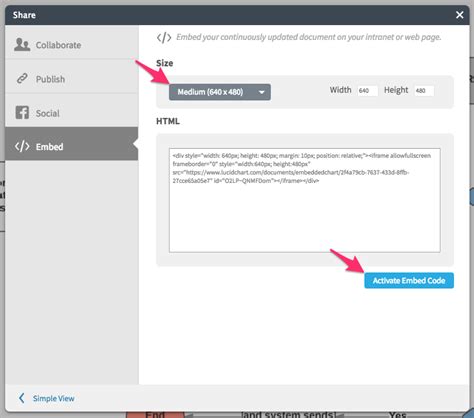 Embed Lucidchart Diagrams