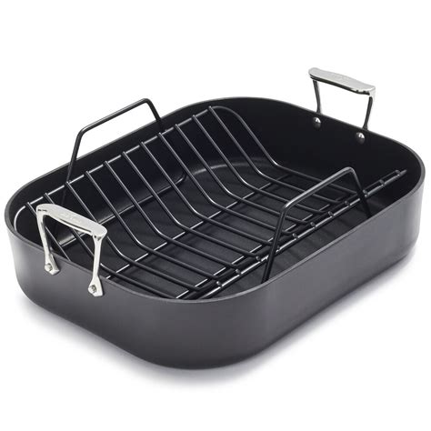 Roasting Pan With Rack And Lid At Sebastian Williams Blog