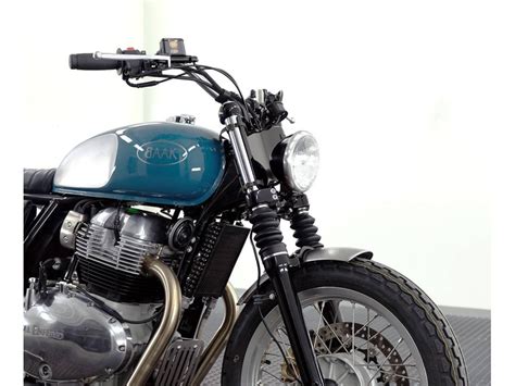 Black Front Mudguard Holder For Royal Enfield 650 Interceptor