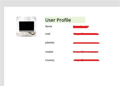 How To Display Office 365 User Profile Details In Powerapps Crmonce