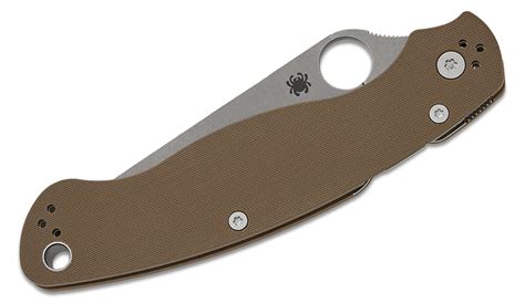 Spyderco Military 2 Sprint Run Compression Lock Folding Knife 4 Cpm