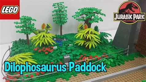 Jurassic Park Dilophosaurus Paddock Lego 76958 Dilophosaurus Ambush