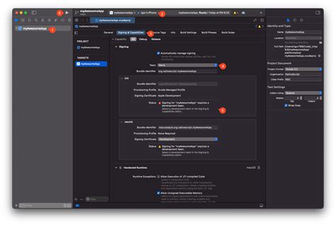 Running A Project Nativescript