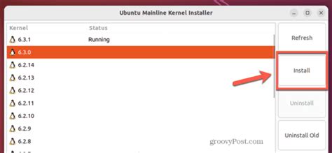 how to downgrade the kernel in ubuntu
