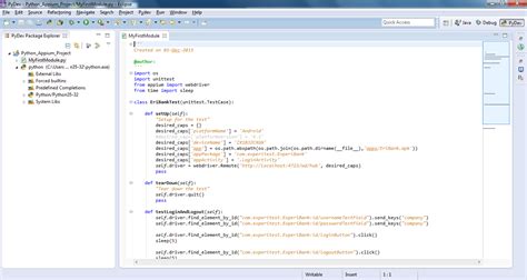 Appium Python Executing Appium Webdriver Automation Script On Mobile Device Automation Home