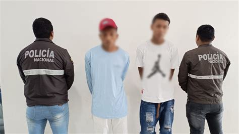 Policía Capturó En Flagrancia A Dos Sujetos Implicados En El Delito De