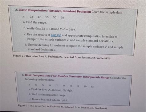 16 Basic Computation Variance Standard Deviation