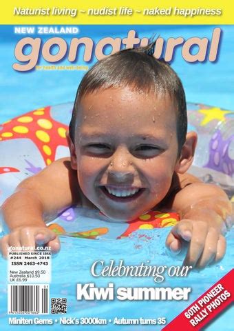 New Zealand Gonatural Naturist Magazine March 2018 244 By