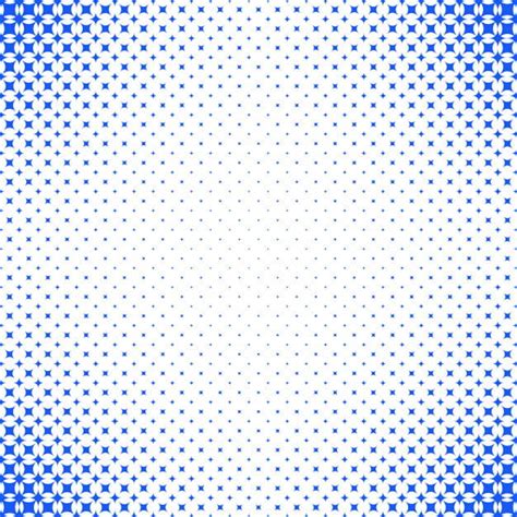 기하학적 추상 하프 톤 스타 패턴 배경 흰색 배경에 파란색 곡선 별 벡터 그래픽 Eps Uidownload