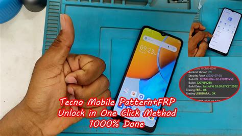 Tecno Mobile Pattern FRP Unlock In One Click Method Tecno Pop Lte FRP Unlock In Unlock
