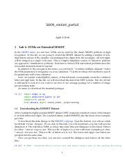 SVMs On Extended MNIST Lab Distinguish Digits From Course Hero