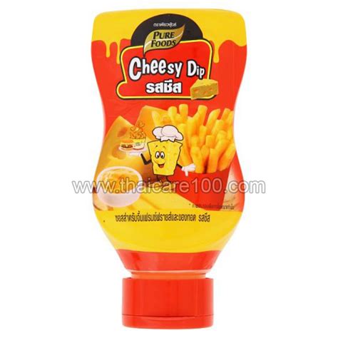 Сырный соус для картофеля фри и жареных блюд Pure Food Cheesy Dip ...
