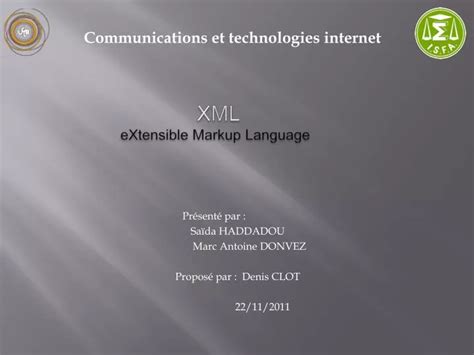ppt xml extensible markup language powerpoint presentation free