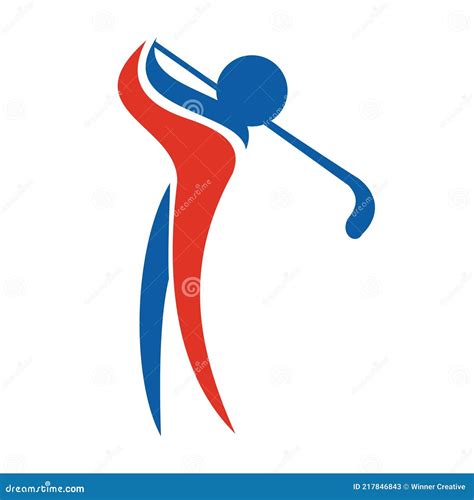 Golf Logo Design Inspiration Vector Stock Vector Illustration Of