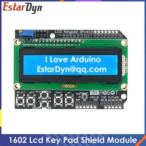 1602 Lcd Keypad Shield Lcd1602 Lcd 1602 Module Display For Arduino