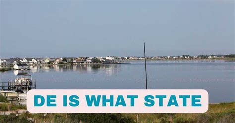DE Is What State Find Out What State Is DE The Global Statistics