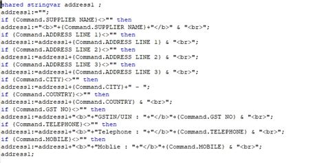 Formatting Of Text Using HTML Tags For Sage X Reports Sage X Tips Tricks And Components