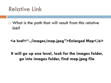 Ppt Relative And Absolute Links And Inserting Images Powerpoint