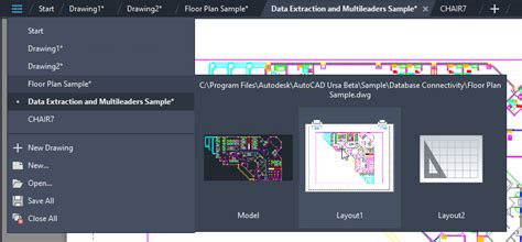 File Tab Menu Robotech CAD Solutions