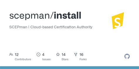 Github Scepmaninstall Scepman Cloud Based Certification Authority
