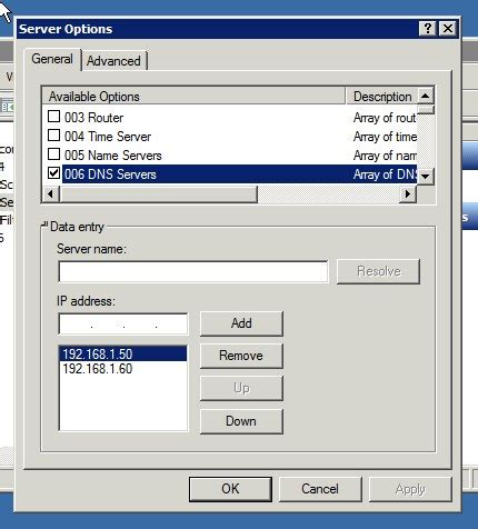 Domain Name System Windows Server R DHCP Server With Multiple DNS Servers Server Fault