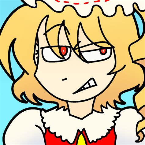An Silly Drawing Of Flan I Did R Touhou