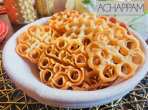 Achappam Kerala Style Rosette Cookies Eggless No Rice Flour Tastes