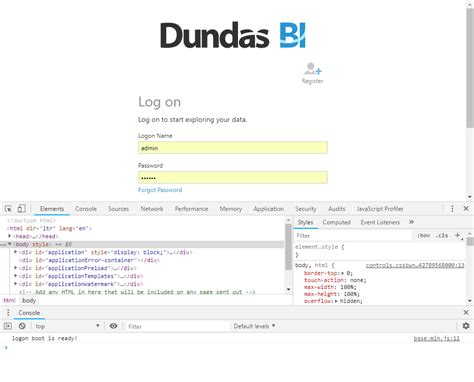 White Labeling The Application Administration Configuration
