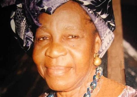 Soyinkas Elder Sister Tinuola Aina Dies At 90 Qed Ng