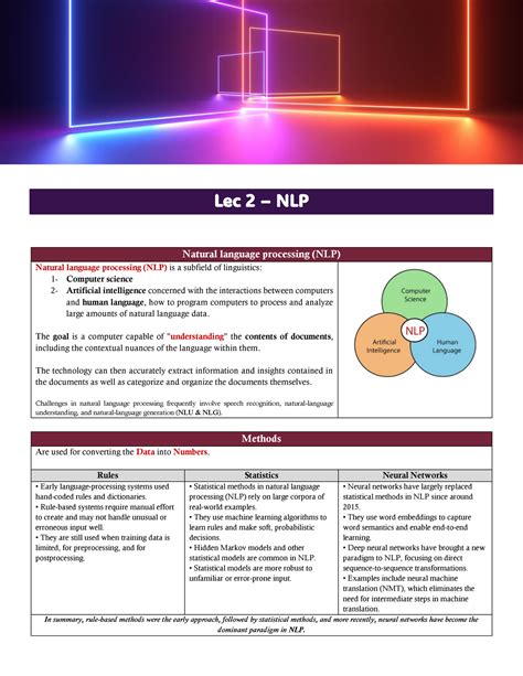lec2 nlp sum natural language processing tasks lec 2 nlp natural language processing nlp