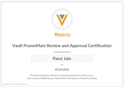 dr parul jain on linkedin proudly presenting my veeva vault promomats