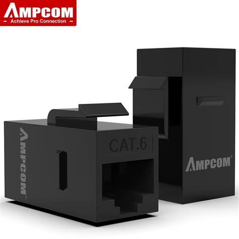 Ampcom Keystone Coupler Jack Rj45 Inline Coupler Keystone Jack Rj45 Cat6 Straight Through