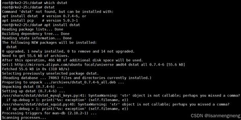 linux 操作系统下 dstat 命令介绍和使用案例 dstat命令 csdn博客