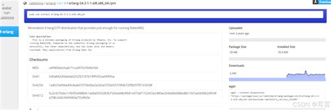 Linux 安装erlang、rabbitmqlinux安装erlang Csdn博客