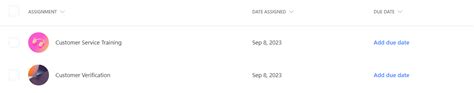 add due dates goskills help center