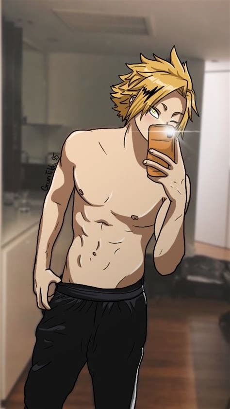 Pin By Luciana Adoni On Denki Human Pikachu Anime Guys Shirtless Kaminari Shirtless Fanart