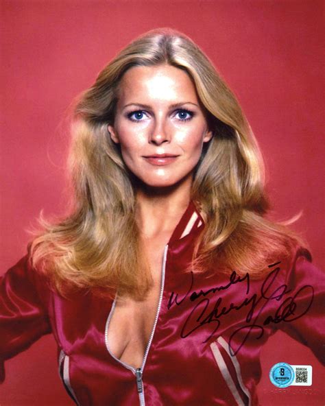 Cheryl Ladd Charlies Angels Warmly Authentic Signed 8x10 Photo Bas