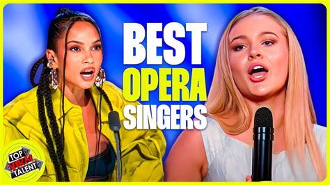 20 Best Opera Singers On Britains Got Talent 😲 Youtube