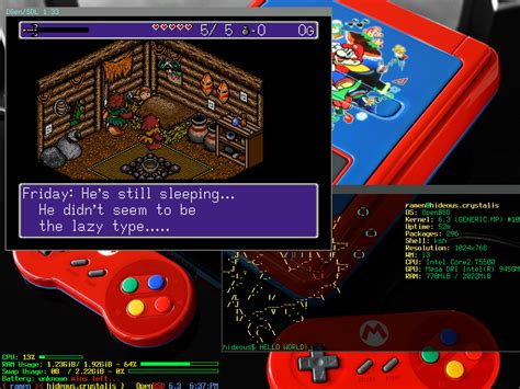 openbsd 6 3 retro gaming station with a microsoft sidewinder gamepad