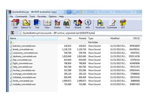 Java Project Not Reading Wav Files When Executed From The Jar Stack Overflow