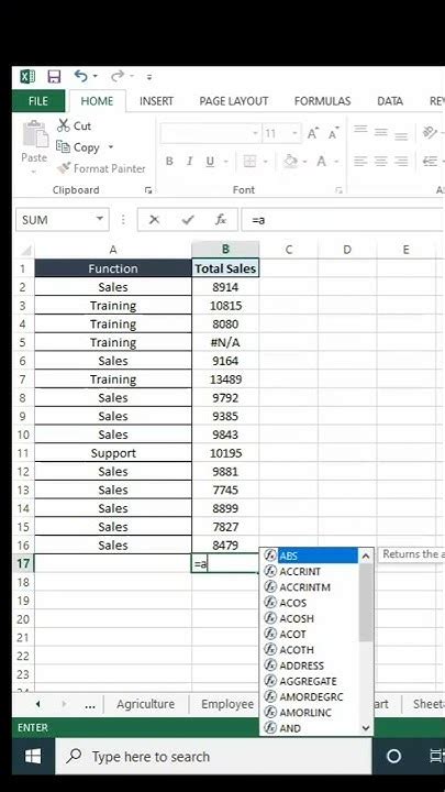 How To Sum Errors Value With Aggregate Function In Excel Youtube