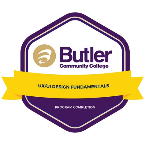 Ux Ui Design Fundamentals Butler Credly