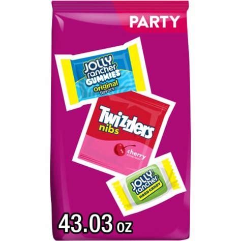 Jolly Rancher And Twizzlers Fruit Flavored Assortment Snack Size Chewy